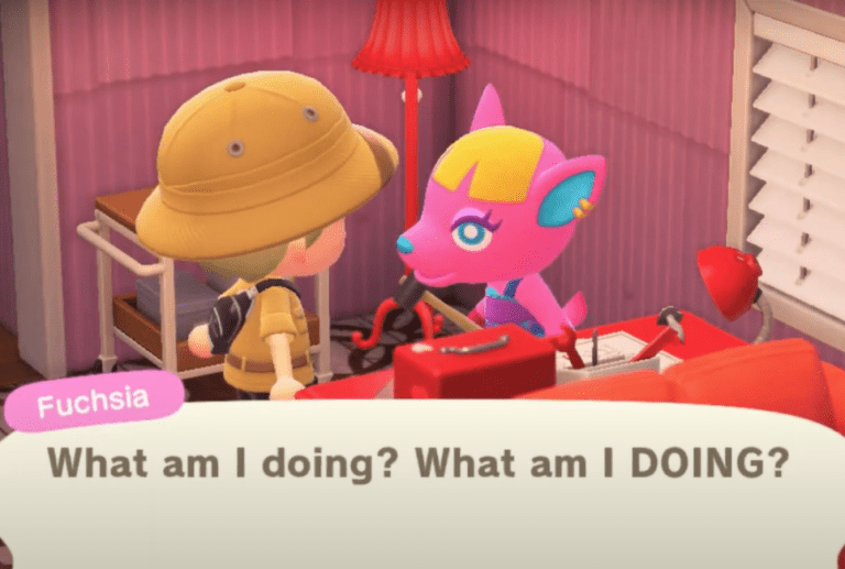 Fuchsia Animal Crossing - Creature Crossing